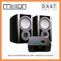 DA&T Q15 Integrated Amplifier + Mission ZX1 Flagship Bookshelf Speaker